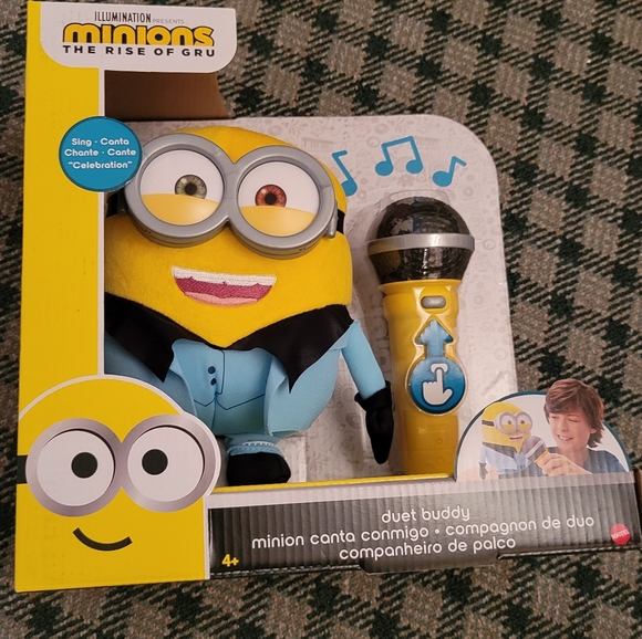 Universal | Toys | Minions Duet Buddy Microphone Kareoke Sing | Poshmark